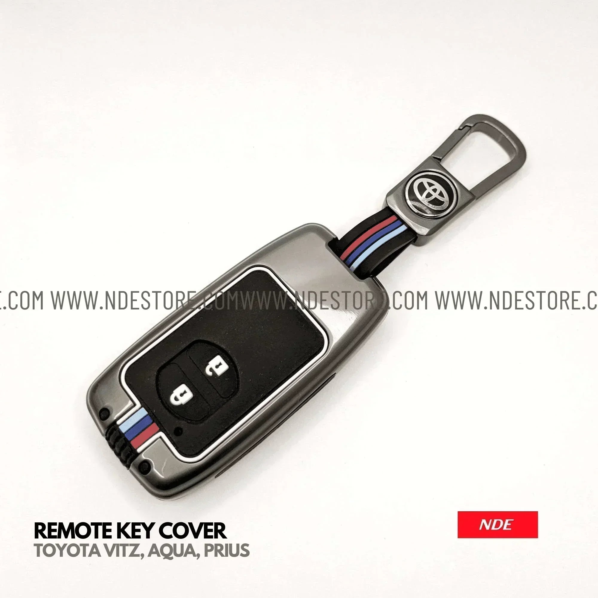 KEY REMOTE COVER METAL PREMIUM QUALITY FOR TOYOTA VITZ AQUA PRIUS – NDE ...