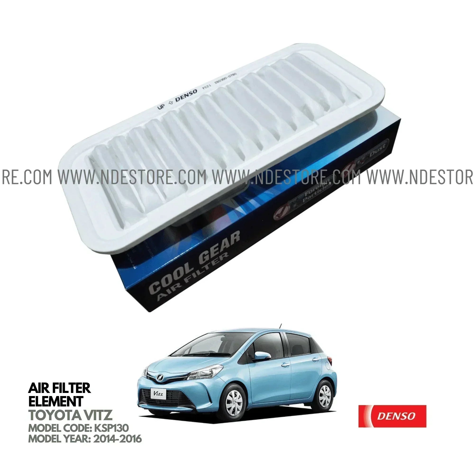 AIR FILTER ELEMENT FOR TOYOTA VITZ 1000CC (2014-2016) – NDE STORE