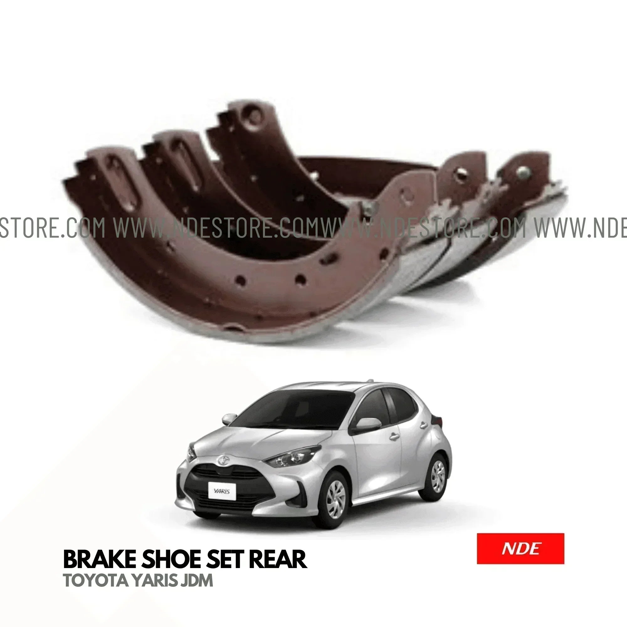 BRAKE SHOE SET REAR GENUINE FOR TOYOTA YARIS JDM (2020-2024) – NDE STORE