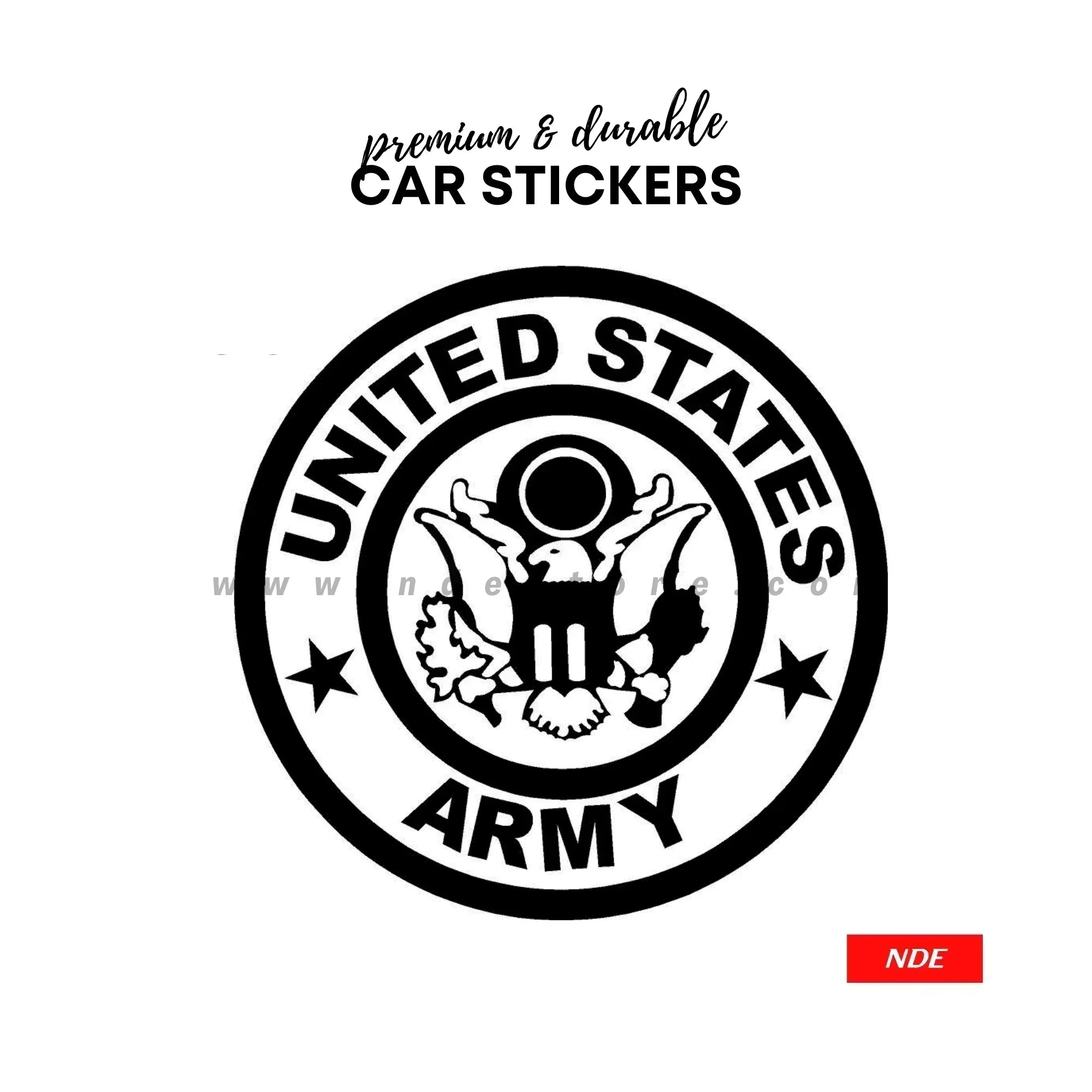 STICKER, US FORCES SERIES - NDE STORE