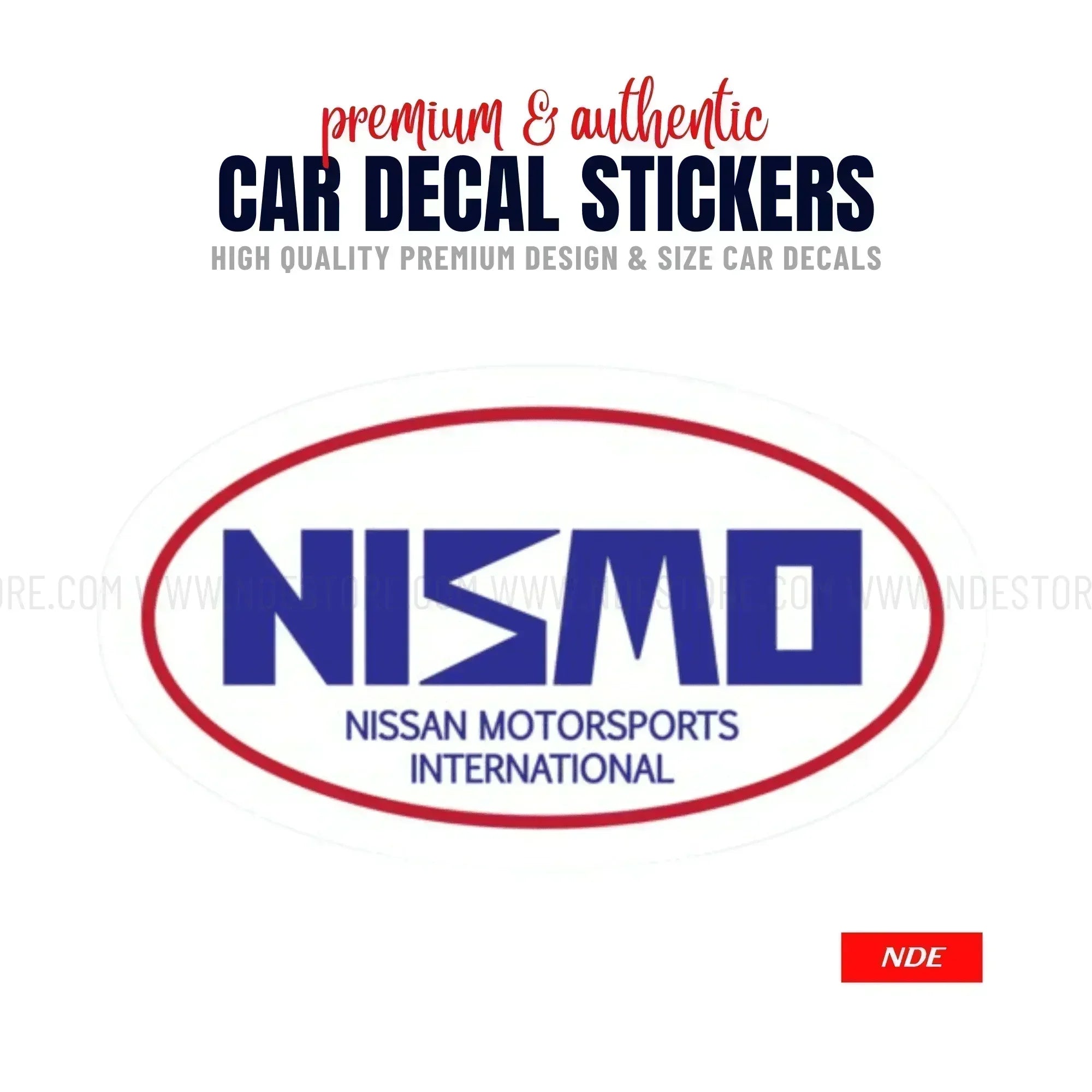 STICKER NISMO – NDE STORE