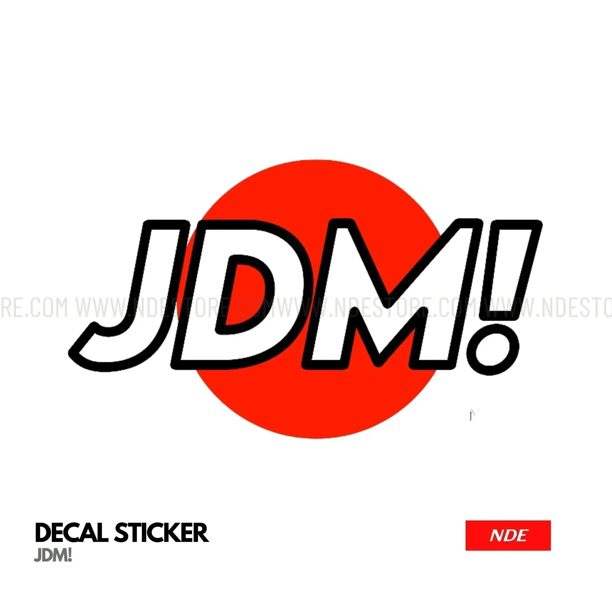 STICKER JDM! – NDE STORE